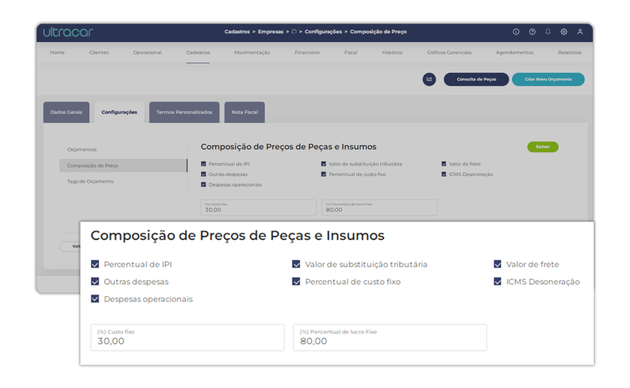 Sistema para oficinas automotivas: gestão completa | Ultracar